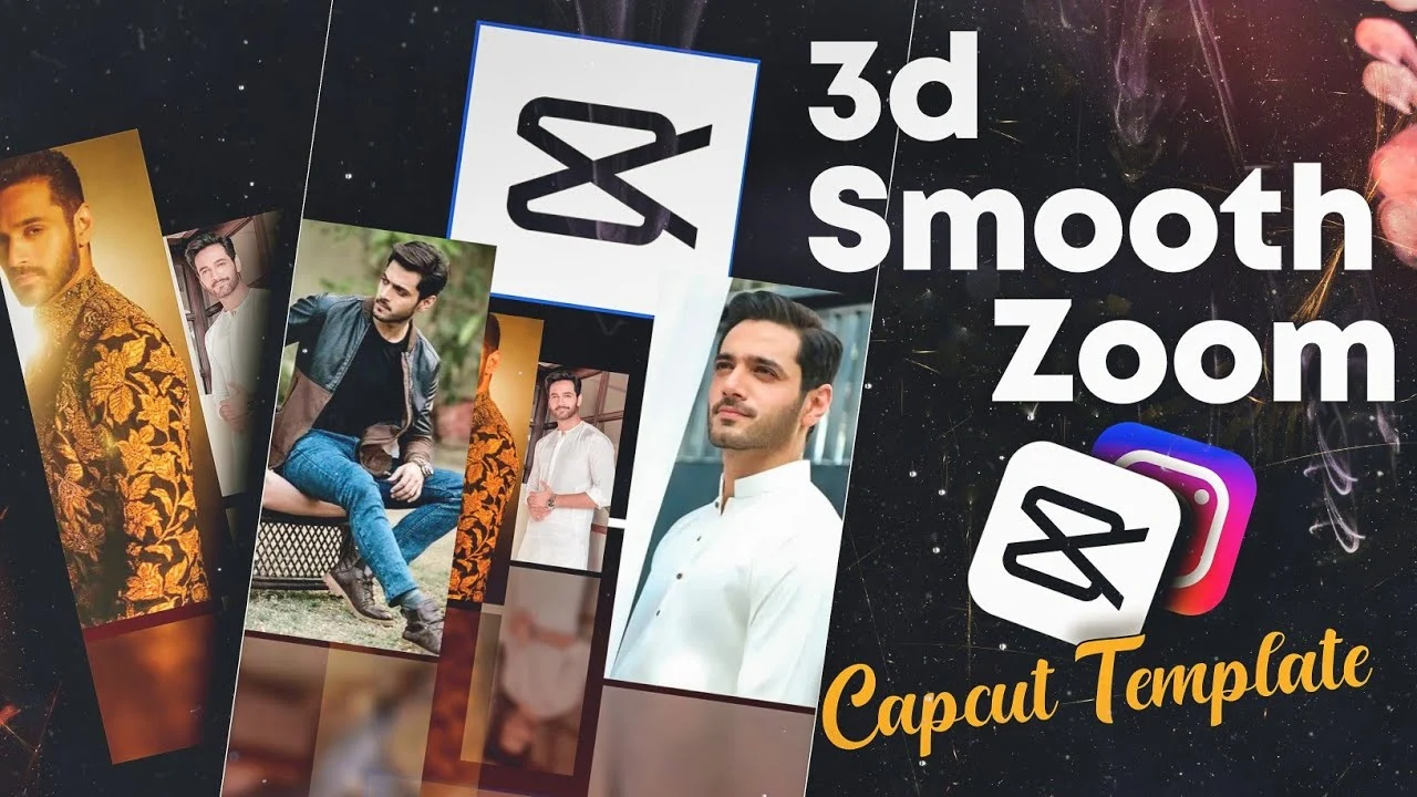 3D CapCut Zoom Template